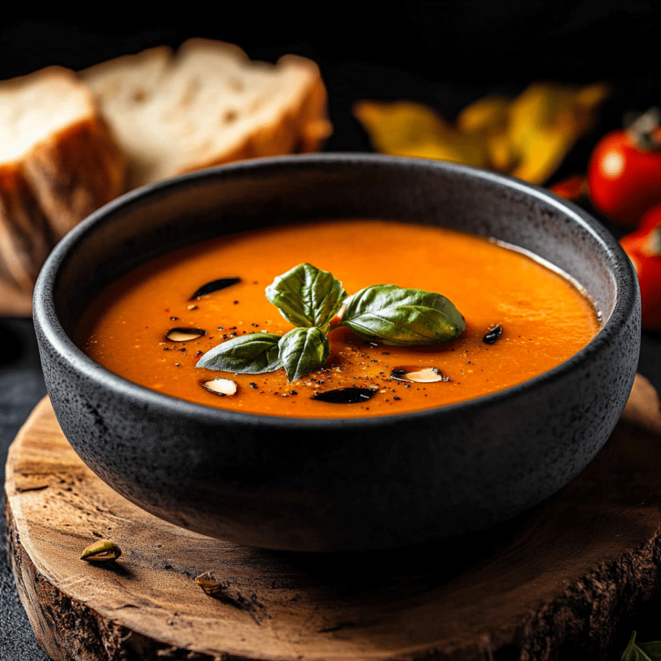 Paprikasoep Recept - Gezonde Soep met Geroosterde Paprika